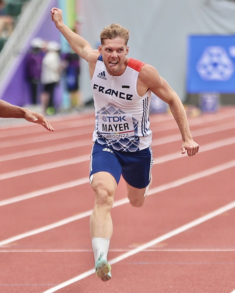 Kevin Mayer est sacré champion du monde du décathlon avec 8816 points à ...