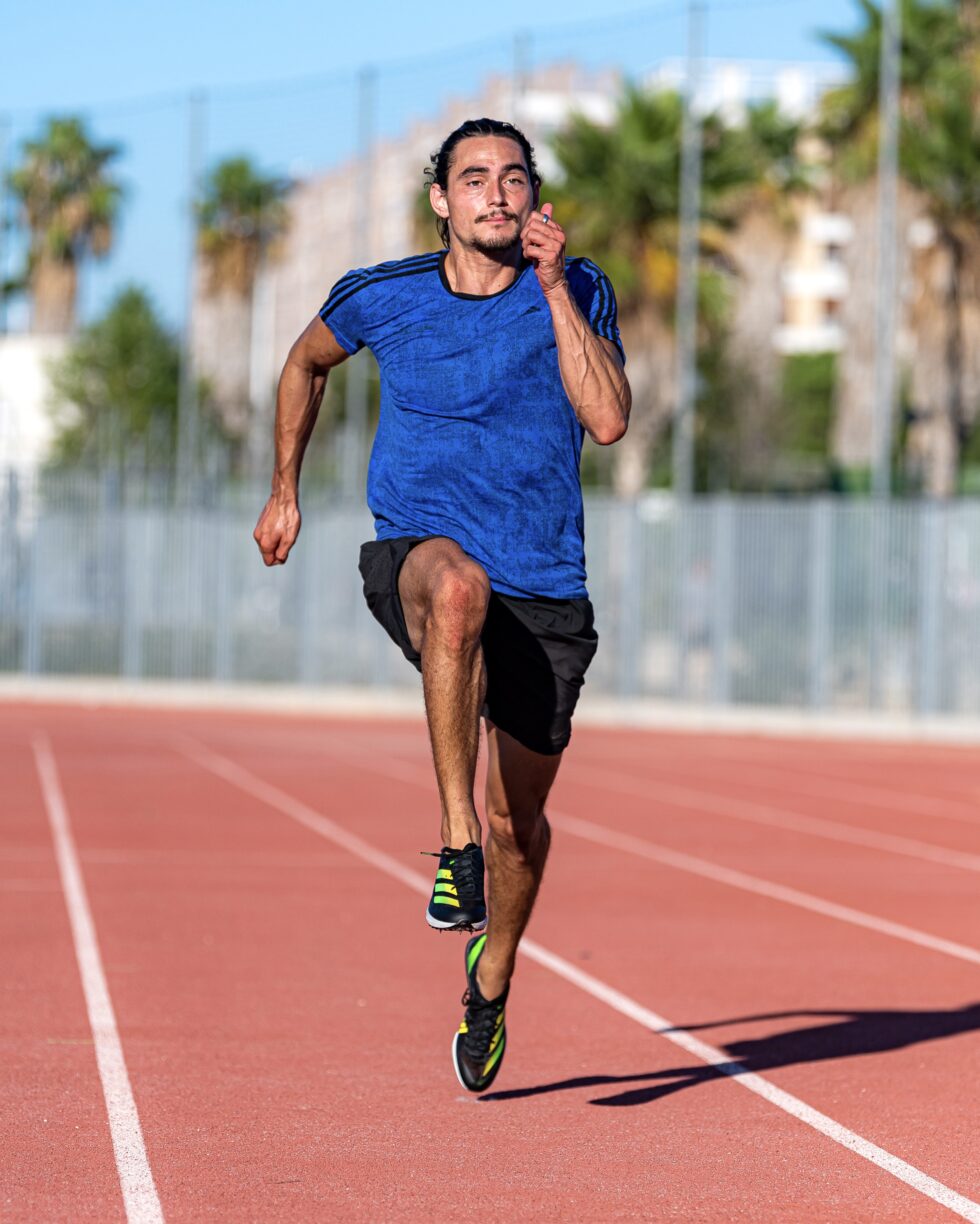 Notre shooting de la Adizero Prime SP2, paire de pointes de sprint à ... Notre shooting de la Adizero Prime SP2, paire de pointes de sprint à ...